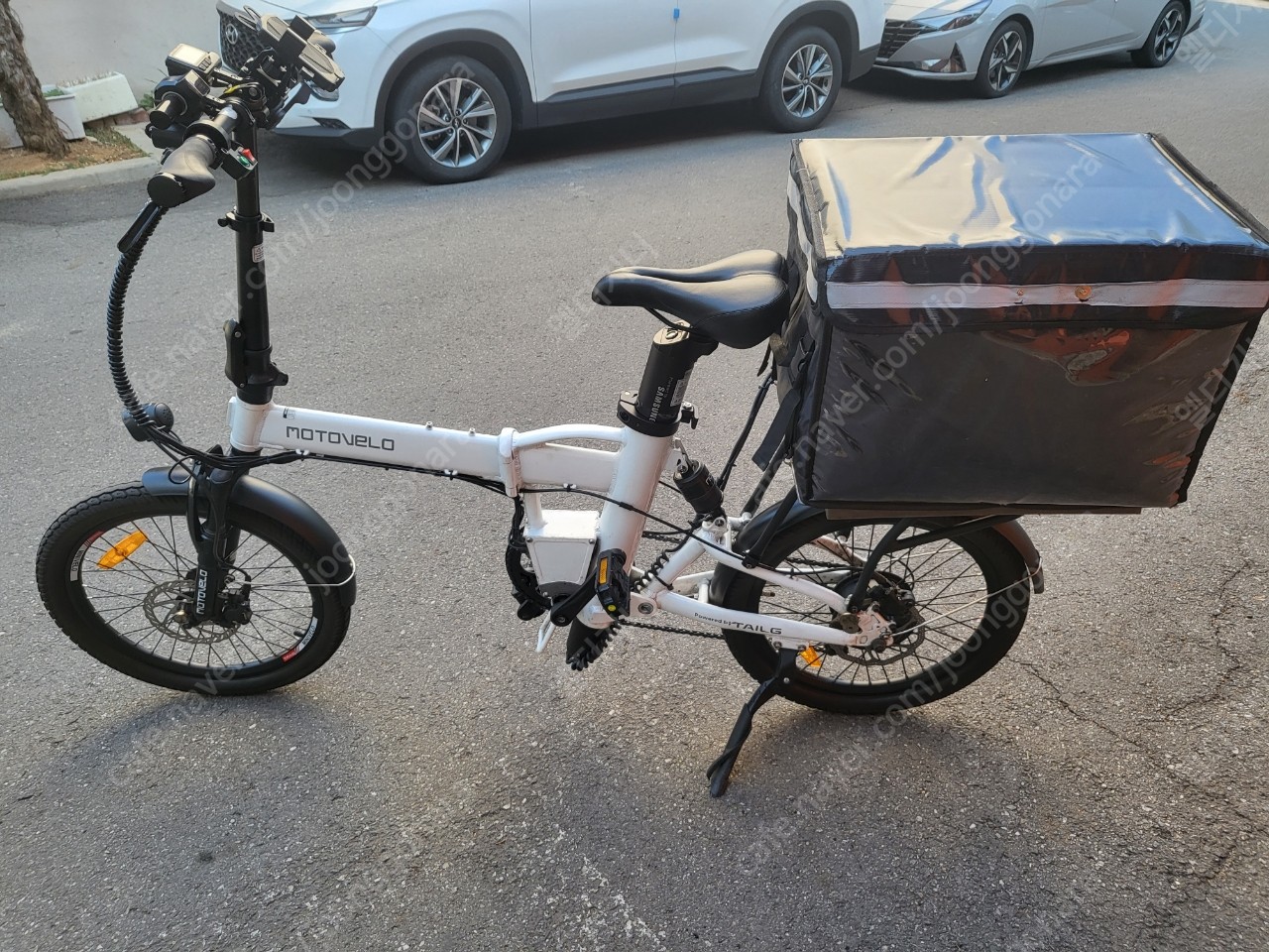 전기자전거 모토벨로 Xt7 배달 셋팅15a 보조배터리 포함 판매합니다 전기자전거 중고나라